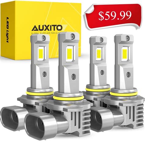 AUXITO 2024 Upgraded 9005 9006 Combo Led Headlight Kit 800 Super