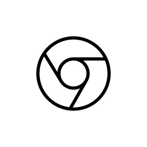 Chrome Icon White