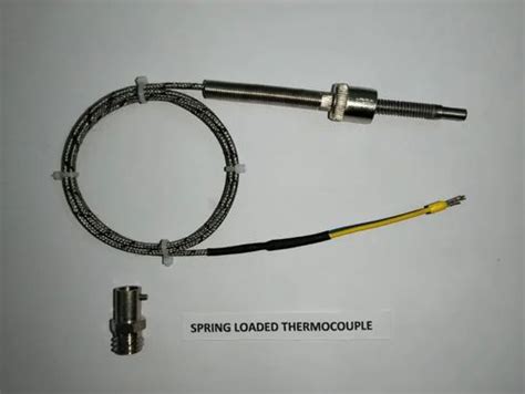 200 Degree To 650 Degree Electric Spring Loaded Thermocouple Sensor At