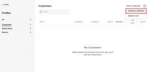 How To Export Data From Squarespace Next Cart