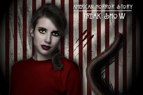 American Horror Story Freak Show Emma Roberts By Anthonydesign91 On