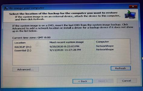 Configure Backup And Restore In Windows Explore Networkhope In
