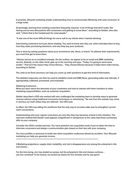 Life Cycle Marketing Pdf