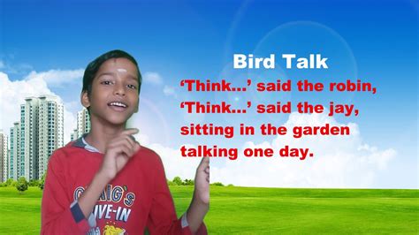 Bird Talk Class 3 English Ncertcbse Youtube