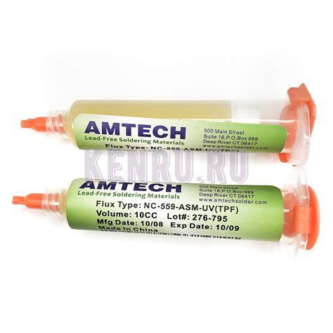 Флюс Amtech NC-559-ASM-UV (TPF) (Китай, 10 гр.)
