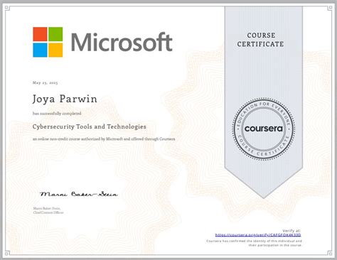 Cybersecurity Infosysspringboard Coursera Cybertools Infosec