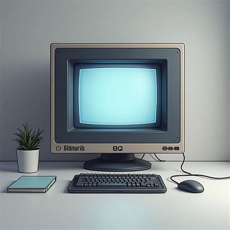 Square Shape On Computer Screen Stable Diffusion Online
