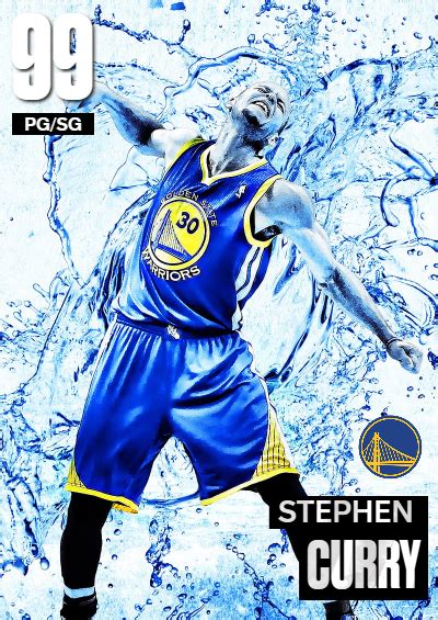 Nba 2k25 2kdb Myteam Nba 2k Custom Card Stephen Curry By Uzzi14