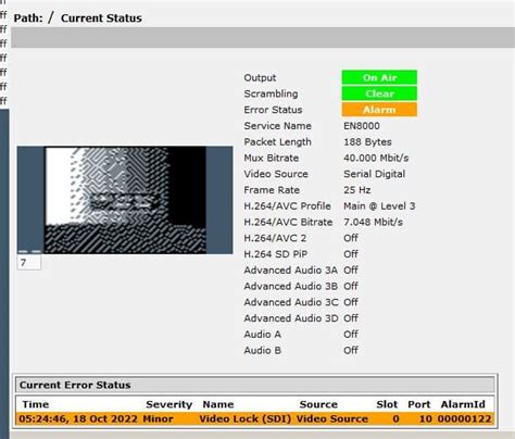 Ericsson Tandberg En8030 High Definition Encoder En8030bas48v H 264