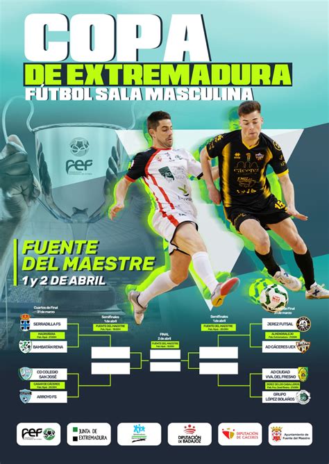 La Fase Final De La Ix Copa De Extremadura De Fútbol Sala Masculina Se