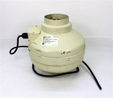 Fantech Dbf 110 4 Duct Booster Fan 120v 0 6a