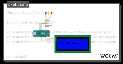 Ampel Heinze Wokwi Esp Stm Arduino Simulator