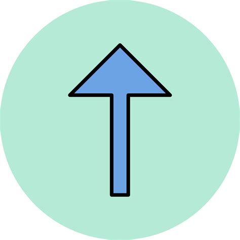 Up Arrow Vector Icon 21066943 Vector Art At Vecteezy
