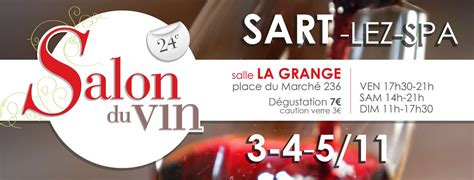 24e édition Du Salon Du Vin à Sart Lez Spa Centre Culturel Spa Jalhay