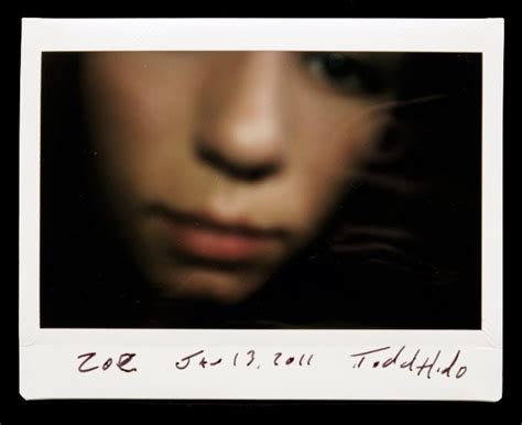 Harvey Benge Todd Hido Shoots Zoe B