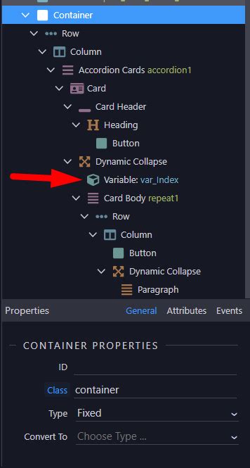 How To Open Dynamic Collapse Card Which Has Been Clicked 4 By Famousmag Need Help Wappler