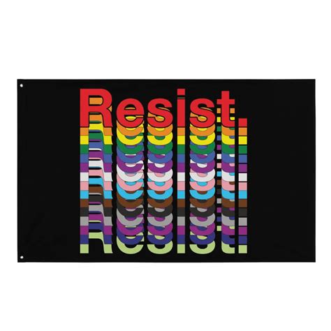 Resist Rainbow Flag Darksakura