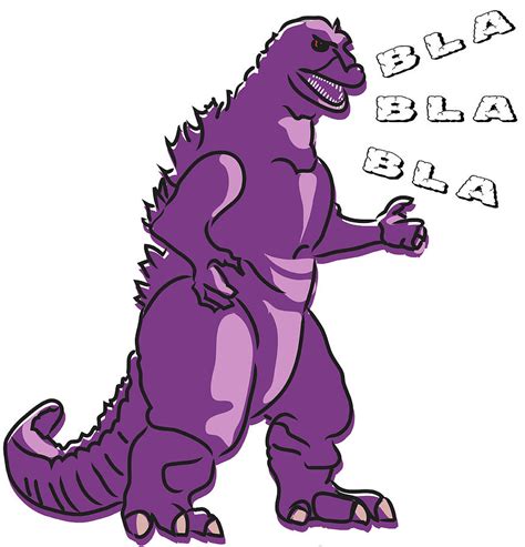 Blazilla Godzilla Digital Art By Mon Graffito Fine Art America