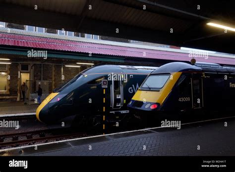 Class 800 Deisel Electric Bi Mode Hybrid Train Alongside The Deisel