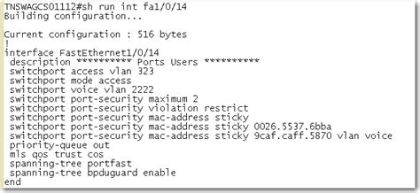 Switchport Port Security Mac Address Example Para Q Sirve Polretd