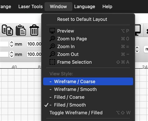 Fill Making Shapes AsLines LightBurn Software Questions
