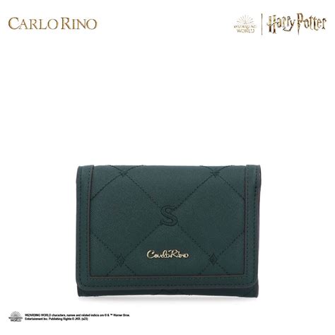 Carlo Rino Dark Green Harry Potter Short Wallet Shopee Malaysia