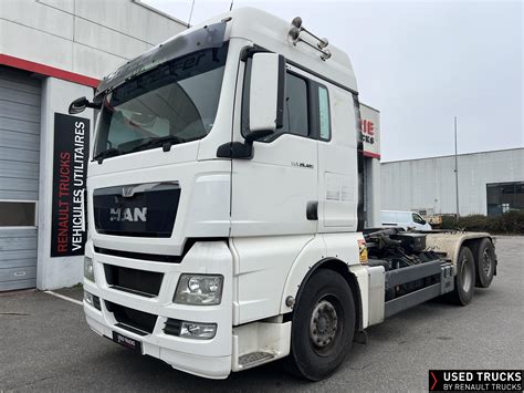 Man Tgx 480 Rigid Truck For Sale Hook Loader 6x2 4 44t Euro 5 Brive