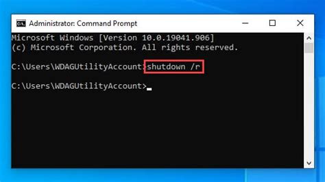 How To Restart Computer Using Command Line Local And Remote