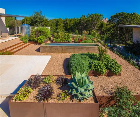 Meditation Garden And Reflective Pool Aqua Builders Austin Texas Pool