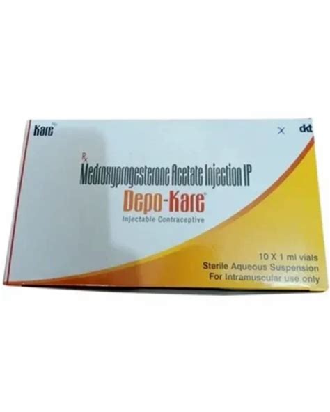 Medroxyprogesterone Acetate Injection Ip Packaging Type Box