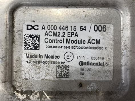 0004461554 Cummins Ism Aftertreatment Control Module Acm For Sale