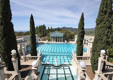 Hearst Castle California Location Map Square Feet And Architect