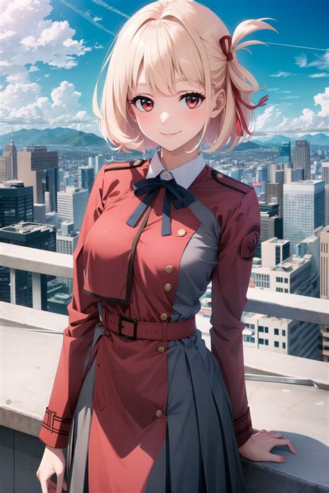 Nishiki Chisato Gadis Animasi Animasi Gambar