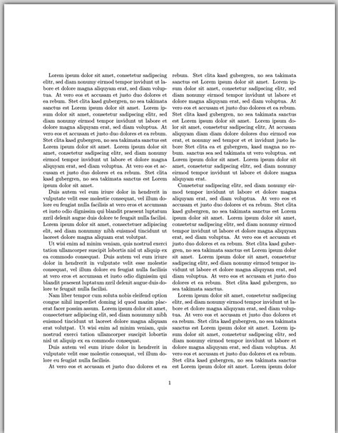 Spacing No Space Between Columns In Twocolumn Layout Bug Tex