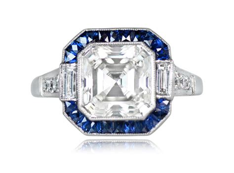 Asscher Cut Diamond Guide The Ultimate In Geometric Glam