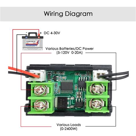 120v 20a Digital Multifunction Tester Detector Digital Voltmeter Ammeter Power Meter Timing