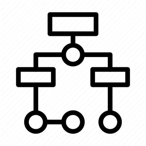 flowchart diagram hierarchy algorithm workflow icon download on iconfinder