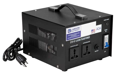 Larson Electronics 5 Kva Voltage Converter Transformer 110 220v To 110 220v 1ph 4 110v