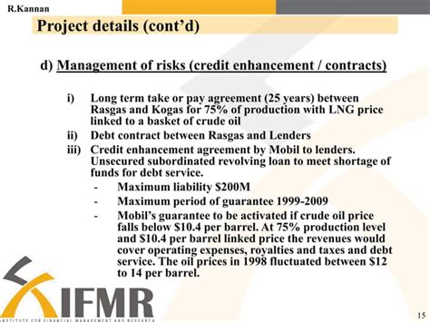 Project And Infrastructure Finance Slides Module1 Ver3 Ppt