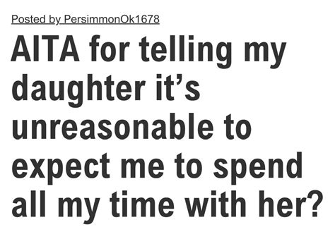 Father Tells His Newly Found Teen Daughter That He Cant Spend All His