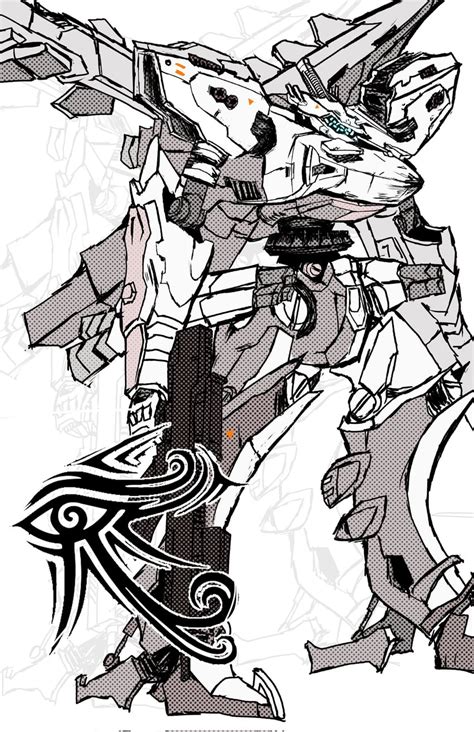 White Glint Armored Core And 1 More Drawn By Genc Danbooru