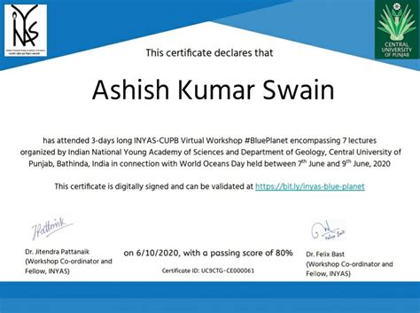Ashish Kumar Swain On Linkedin Blueplanet