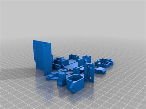 Fully Printed 128 Rc Car Chassis Mini Z Compatible Par Alexy