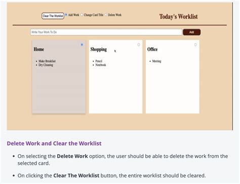 Solved JavaScript Worklist Instructions To Run And Test Chegg