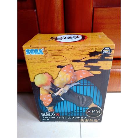 現貨 代理版 Sega 鬼滅之刃 我妻善逸 Spm 雷之呼吸 一之型 霹靂一閃 景品 模型 公仔 蝦皮購物