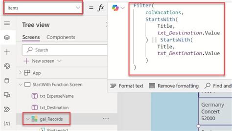 Power Apps Startswith And Endswith Functions