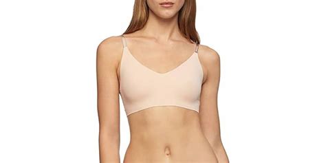 Calvin Klein Womens Invisibles Bra Med