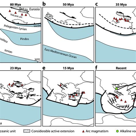 Tectonic Reconstruction Of Subduction In The Eastern Mediterranean Download Scientific Diagram