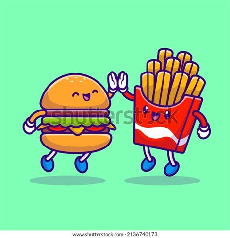 Cute Hamburger And Fries Royalty Free Photos And Stock Images Shutterstock