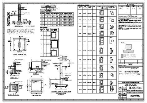 2304191849 Structural Details Footings And Columns Pdf